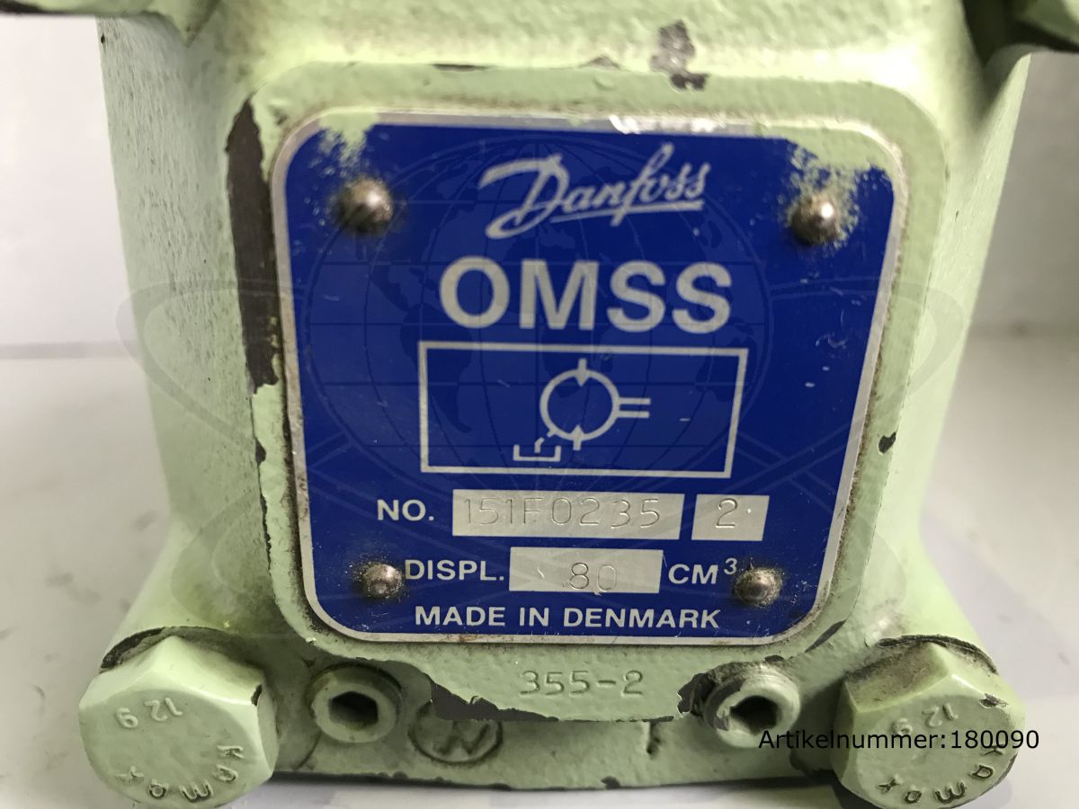 Sauer Danfoss Hydromotor Schneckenantrieb, OMSS 80 / 10007809 ...