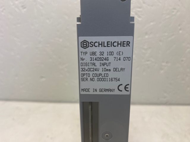 SCHLEICHER Eingangsmodul UBE 32 10 D / KK005 / 31409246 - Complast GmbH