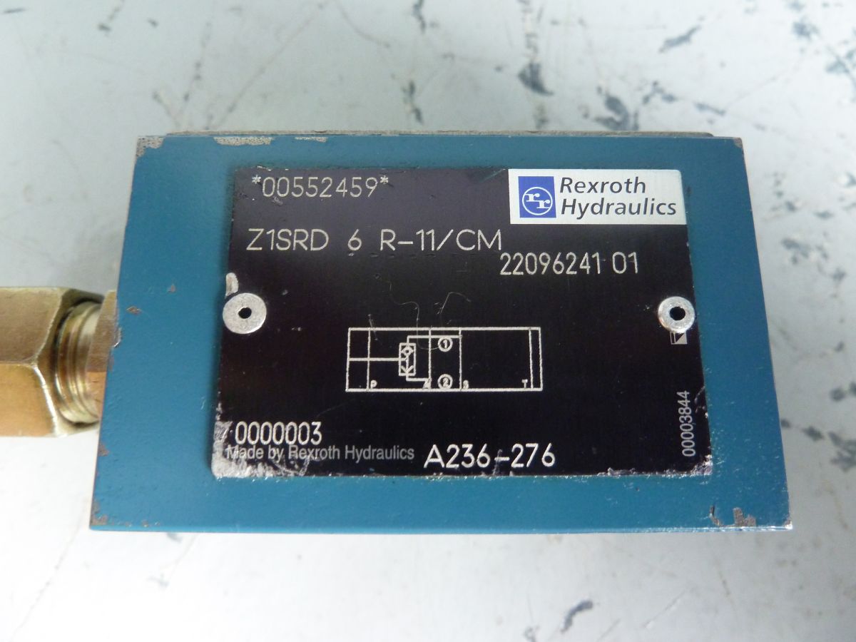 Rexroth Wegeventil mit Hydrauliksensor / R900552459 (Ventil) - Complast ...