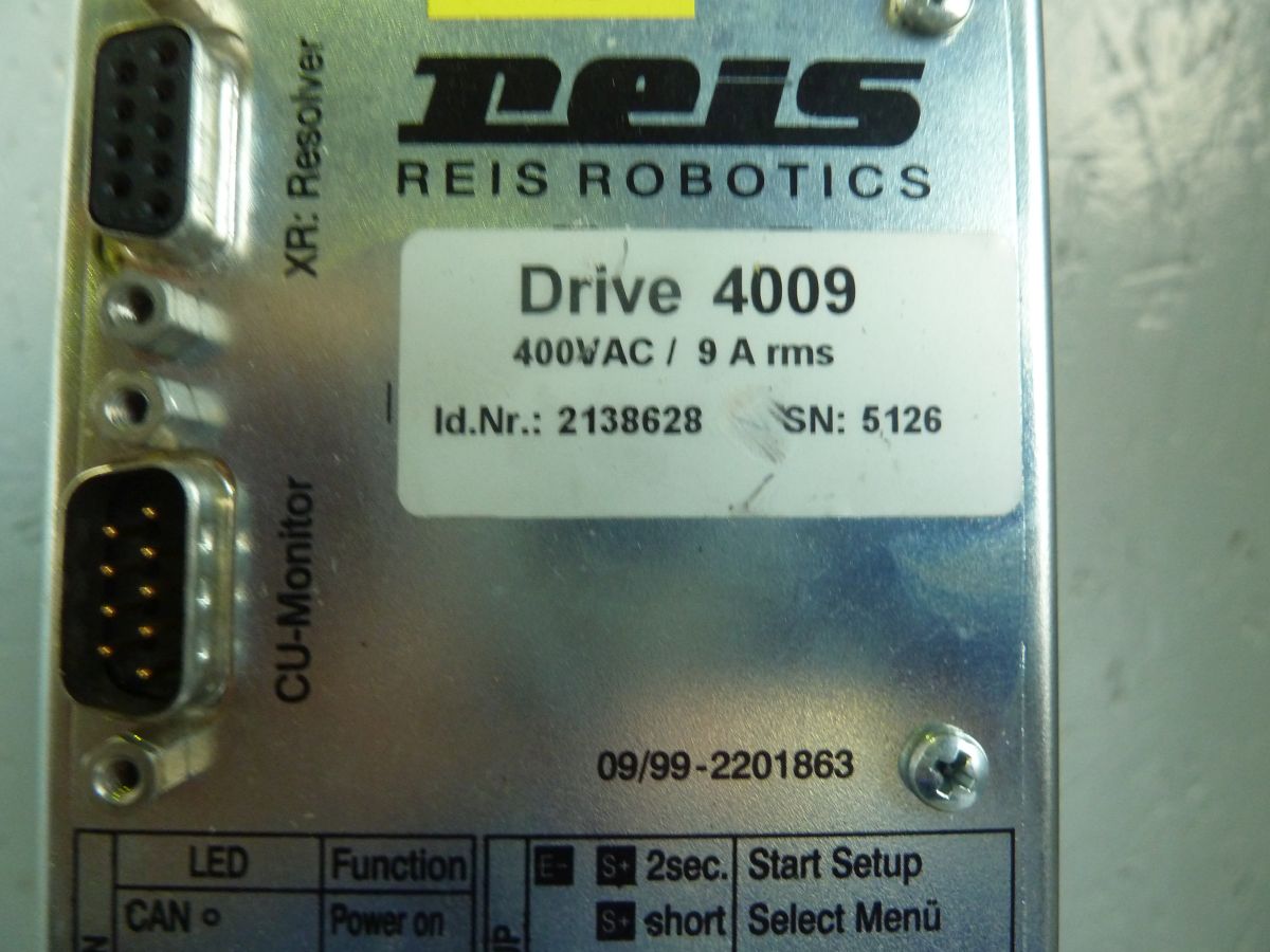 Reis Robotics Servo-Drive 4009 / 2138628 - Complast GmbH