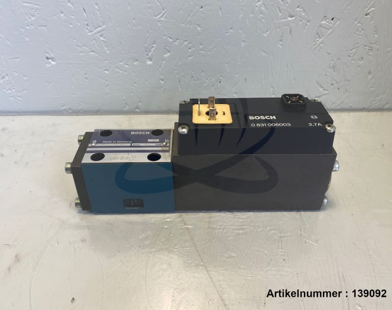 BOSCH proportional-directional control valve NG6 / 0 811 404 168, 0 831 ...