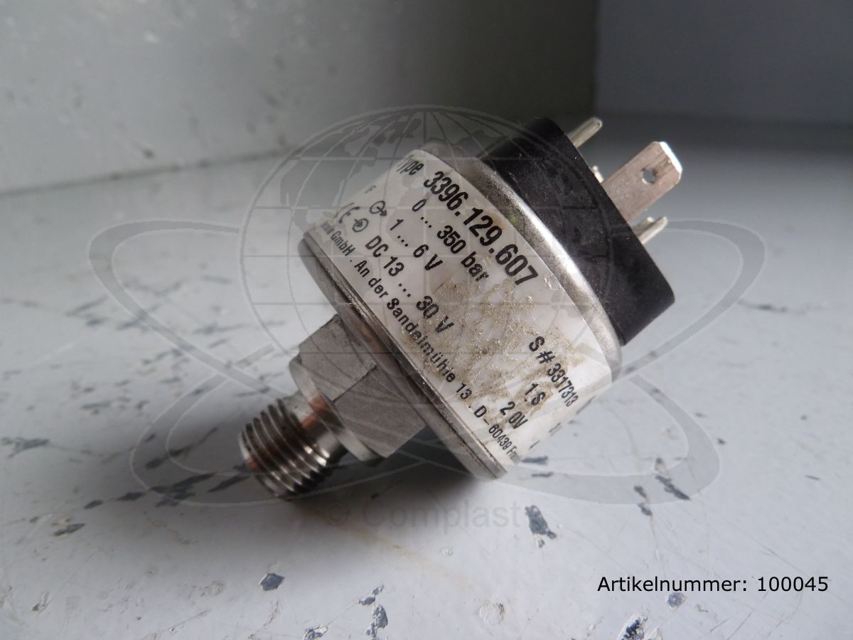 tecsis Drucksensor 0 - 350 bar / S#3317313 - Complast GmbH